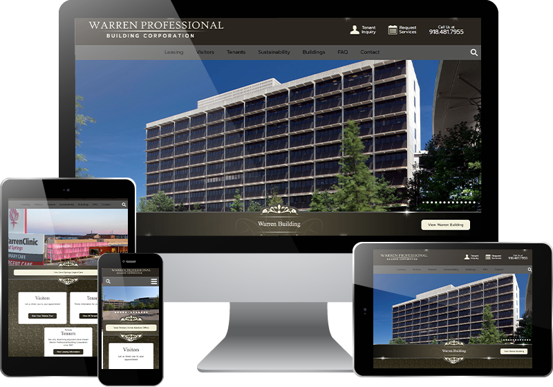 Tulsa Web Design and Development for Warren Professional Building Corp.